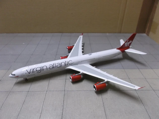 AIRBUS A340-600 G-VWEB Virgin Atlantic 1:400 scale model from Phoenix £ ...