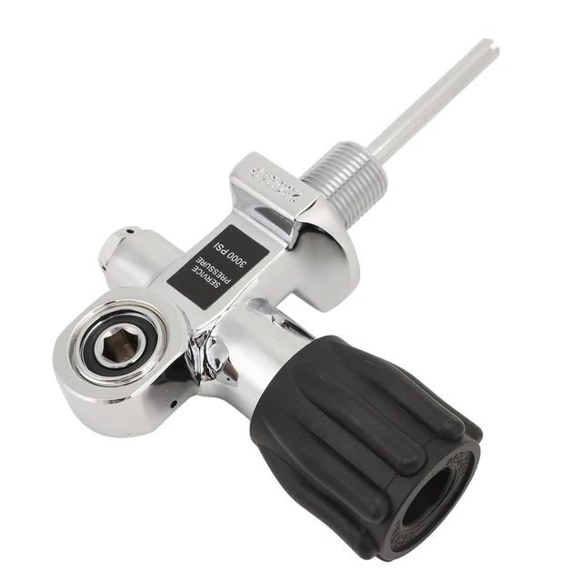 SCUBA DIVING CYLINDER Valve DIN Yoke Dual Use 250 Bar Diving Tank ...