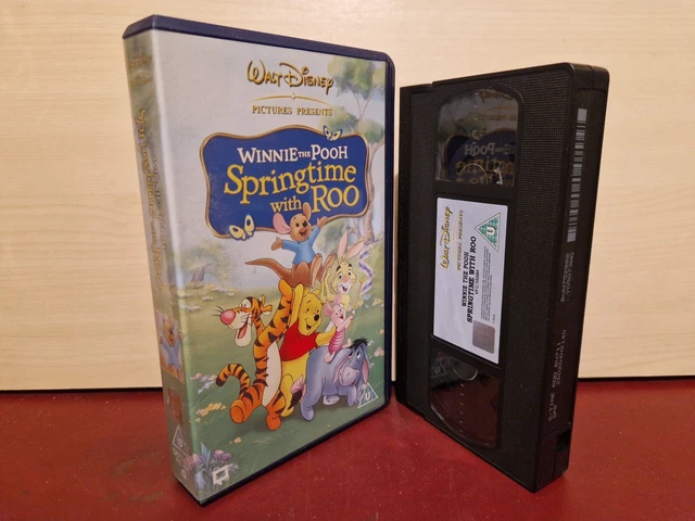 WINNIE THE POOH - Springtime With Roo - Walt Disney - PAL VHS Video ...