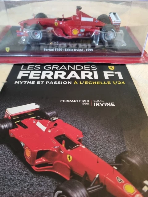 COLLECTION FERRARI F1 - Ferrari F399 -1999- Eddie Irvine- 1/24 Altaya ...