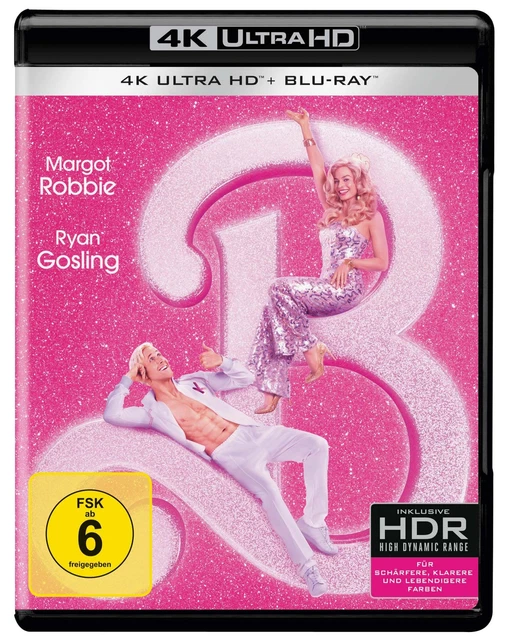 BARBIE (4K UHD Blu-ray) Margot Robbie Ryan Gosling Greta Gerwig $53.34 ...