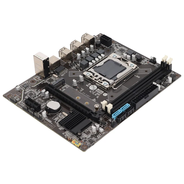 PC MOTHERBOARD 6 Core Hm65 Chip Motherboard Cpu Combo With Baffle Cab ...