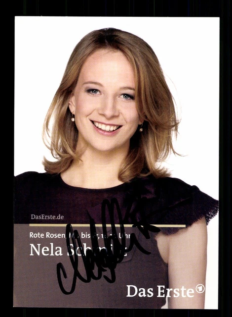 NELA SCHMITZ ROTE Rosen Autogrammkarte Original Signiert + F 15980 EUR 2,99 - PicClick DE