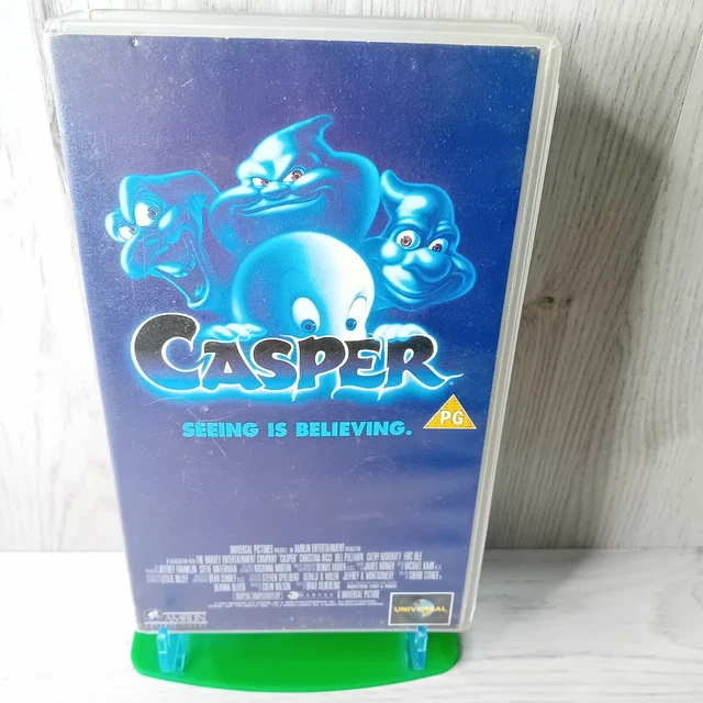 CASPER VHS TAPE - Rare Retro Movie Kids £13.33 - PicClick UK