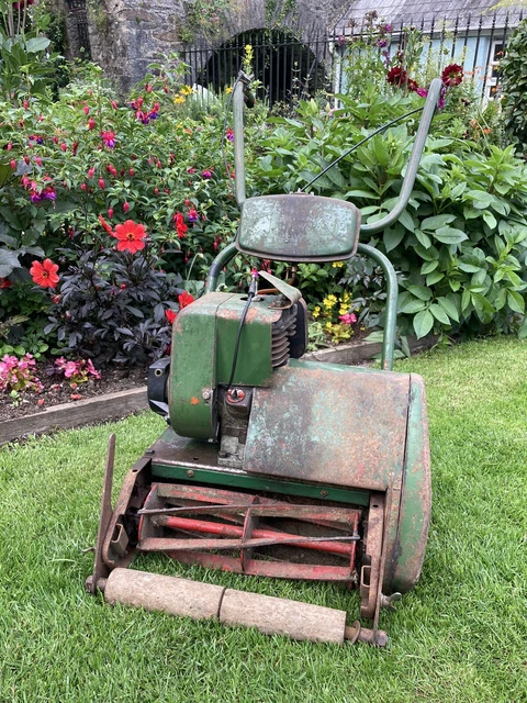 ATCO 14” CYLINDER Mower Retro 1950s 1960s Petrol Vintage £1.20 ...