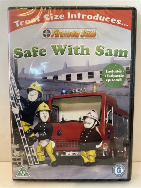 FIREMAN SAM - Safe With Sam - DVD (2013) New Sealed & Free P&P £4.10 ...