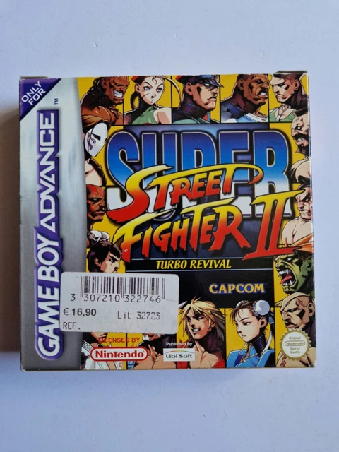 SUPER STREET FIGHTER 2 Turbo Revival Nintendo Game Boy Advance Gba Pal Eur... EUR 129,00 ...