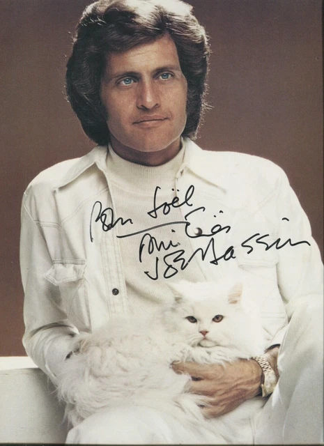 AUTOGRAPHE DÉDICACE ORIGINAL du Chanteur JOE DASSIN sur Pochette Album ...