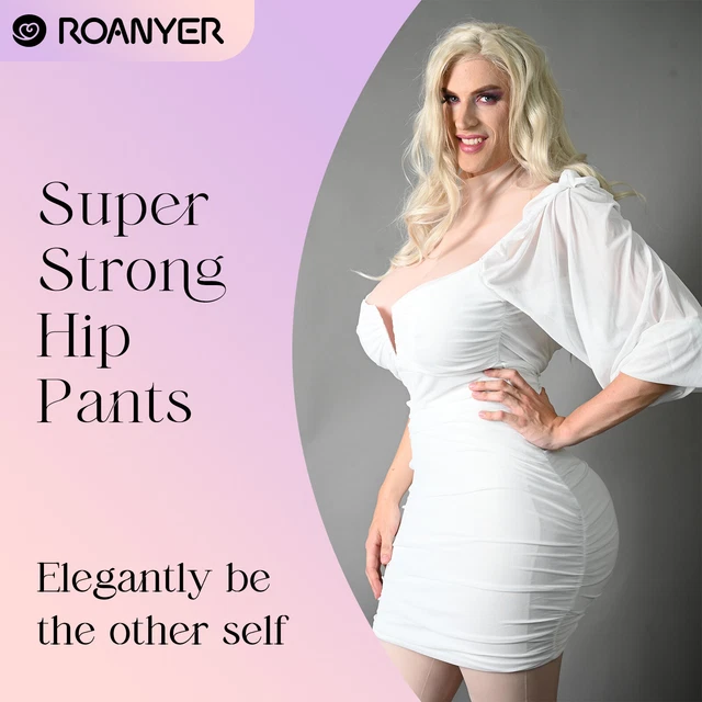 ROANYER SILICONE UPGRADE Buttock Lifter Pant with Fake Vagina for CD Shaping Cos £360.00 ...