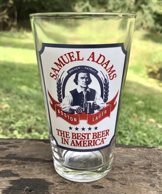 SAMUEL ADAMS ORIGINAL & Retired Boston Lager 1993 Beer Pint Glass £25. ...