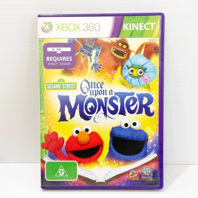 SESAME STREET: ONCE Upon A Monster + Manual - Xbox 360 - Free Postage ...
