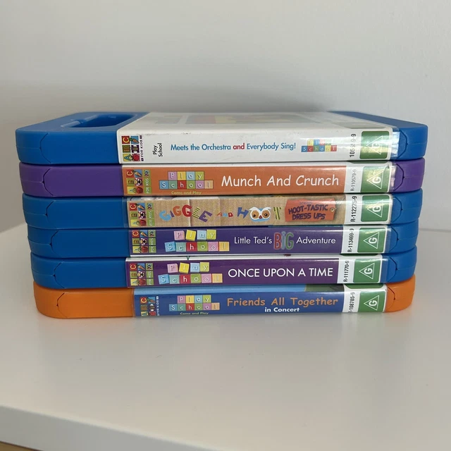 ABC FOR KIDS DVD Bundle X6 Play School Giggle and Hoot Childrens Sing ...