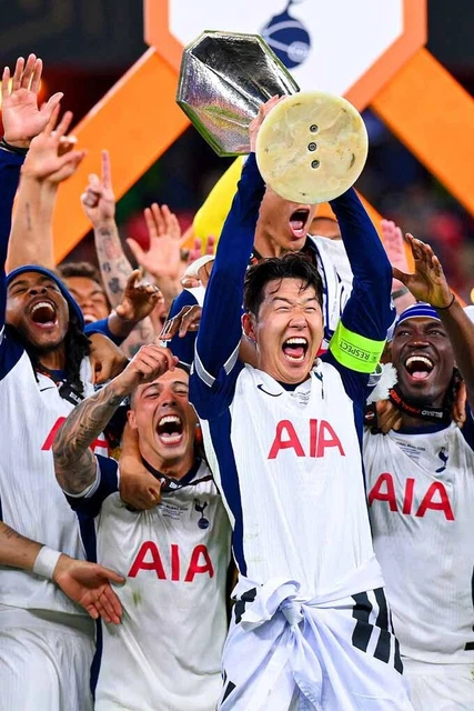 TOTTENHAM HOTSPUR SPURS Europa League Winners 2025 Football Picture Pop ...