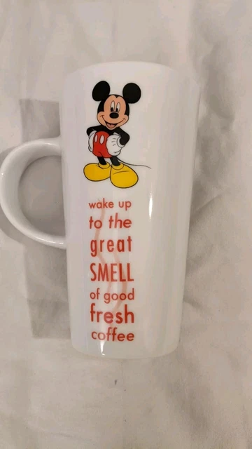 DISNEY STORE MICKEY Mouse "Wake Up To The Great Smell Of Fresh Coffee ...