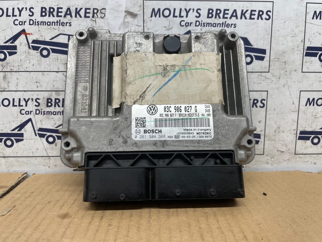 VW GOLF-MK6 ENGINE Control Unit ECU 1.4L TSi Auto (2009-2013 ...