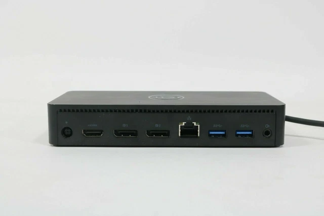 NEW DELL D6000 USB 3.0 USBC 4K Docking Station w/130W Adapter-Universal ...