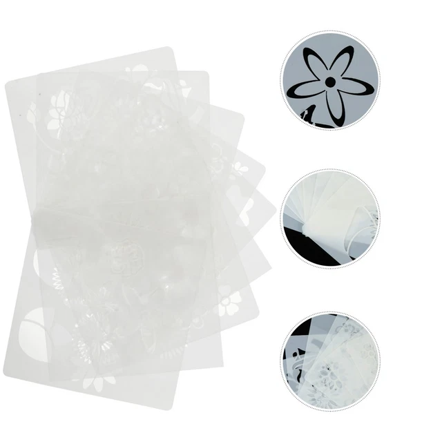 9 PCS FLOWER spray Stencils for Painting Reusable Child Template £6.49 ...