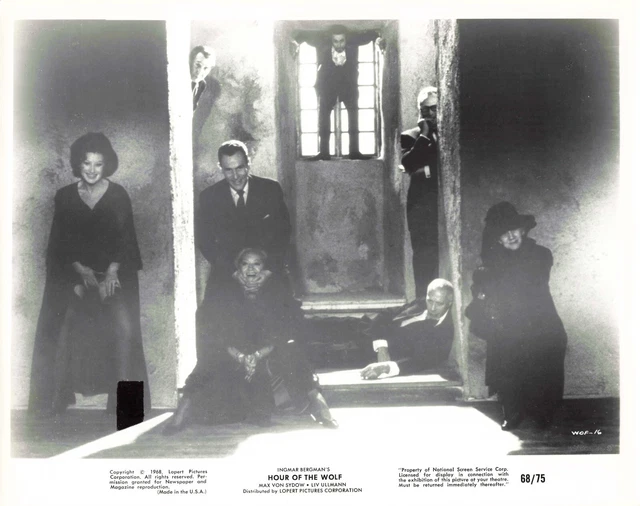 ORIGINAL VINTAGE CINEMA Still Photo Movie Ingmar Bergman's Hour Of The ...