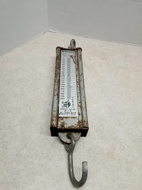 VINTAGE HANSON SCALE The Viking 200 Lbs. Scale Model #8920 £56.42 ...