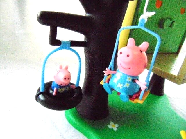 PEPPA PIG AND George Figures With Playground Tree House £12.99 ...