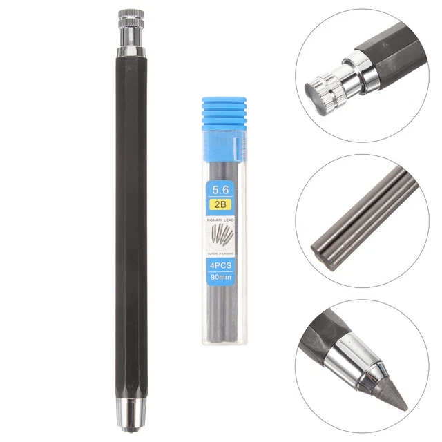 ENSEMBLE DE 4 crayons mécaniques rechargeables - crayon d'écriture ...
