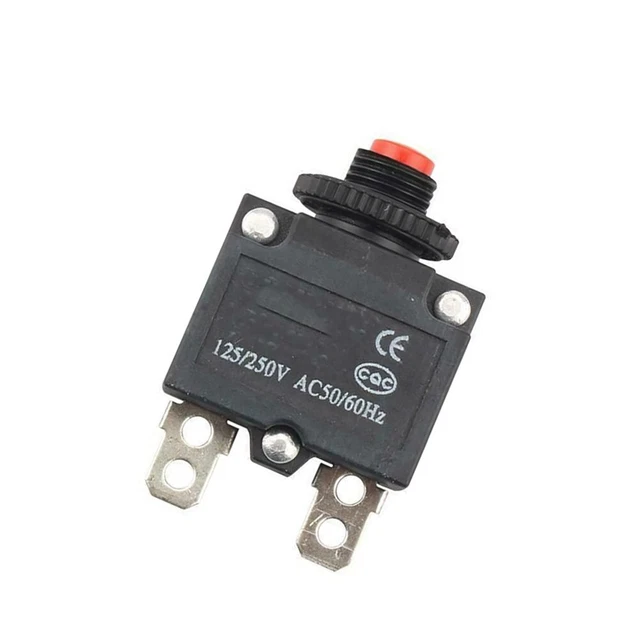 HT 01 A WP 01 Thermal Overload Fuse Button Reset 10x 10A Amp Bulk Pack ...