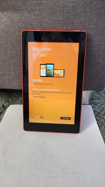 AMAZON FIRE 7TH Generation 7 Inch Tablet 12GB, Wi-Fi Red £10.80 ...