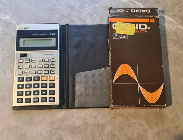 CASIO FX-250 SCIENTIFIC Calculator £10.00 - PicClick UK