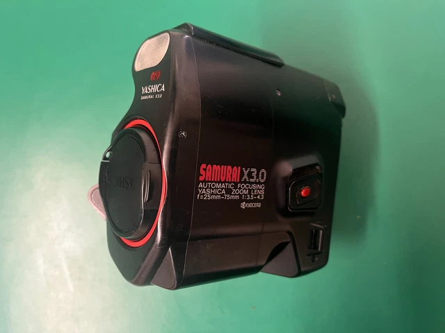 KYOCERA YASHICA SAMURAI X3.0 Half Frame Film Camera £60.00 - PicClick UK