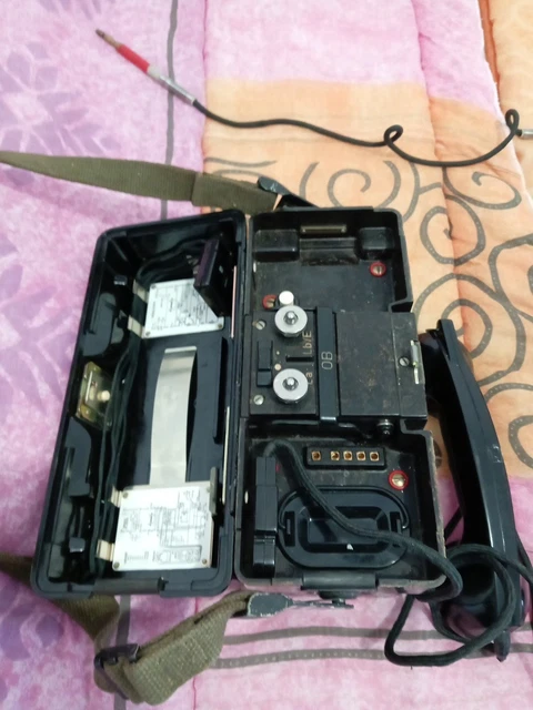 BOITIER TÉLÉPHONE DE campagne Mle 33 Allemand WW2 1942 EUR 120,00 ...
