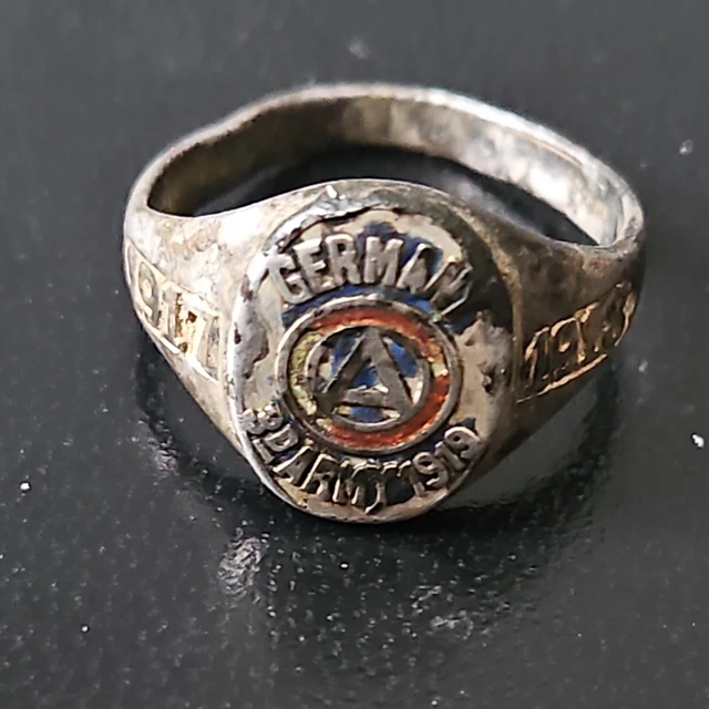 WW1 GERMAN/FLEMISH RING £156.72 - PicClick UK