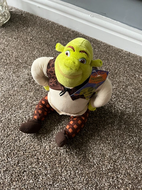 GOSH DREAMWORKS SHREK The Third Soft Toy Plush 9" Tall New £17.99 ...
