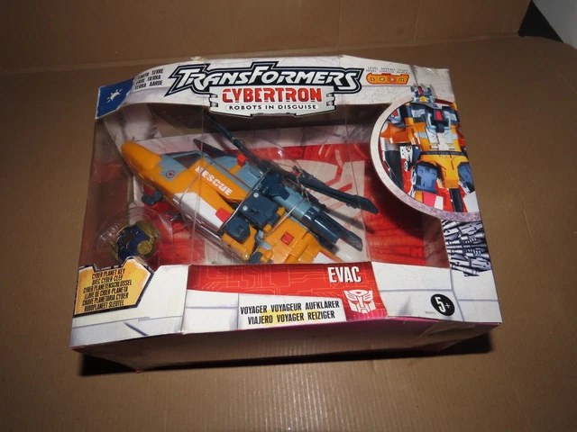 TRANSFORMERS CYBERTRON ROBOTS in disguise Voyager Class EVAC £800.00 ...