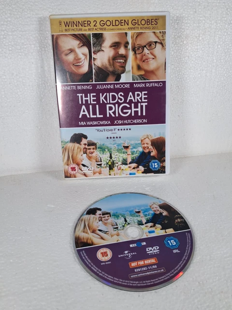 THE KIDS ARE All Right DVD 2013 Annette Bening Cholodenko cert 15 £1.75 ...