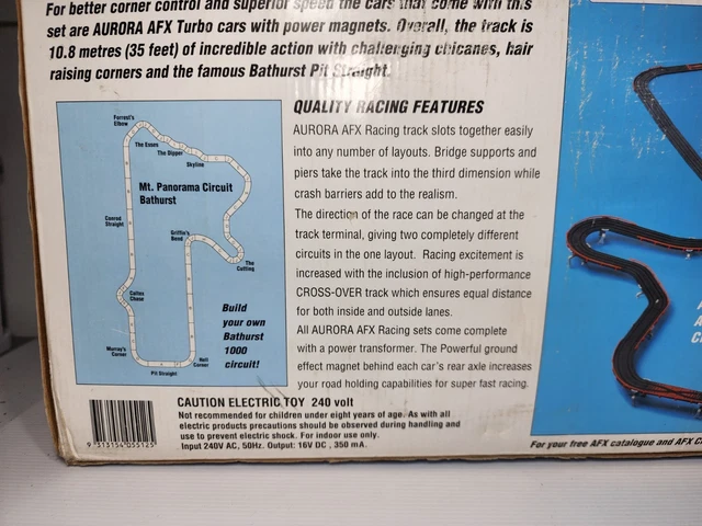 AFX PETER BROCK’S Bathurst Slot Car Set + Spares Untested - Read ...