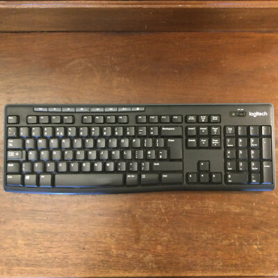 LOGITECH K270 MK270 Y-R0042 Wireless Keyboard UK QWERTY Layout - (NO ...