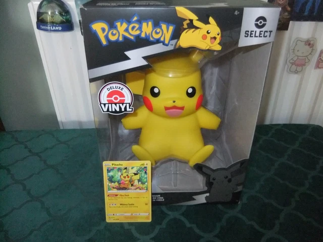 LARGE POKÉMON DELUXE vinyl- Pikachu Figure with Pokémon card. £23.00 ...