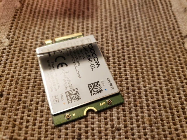 GENUINE LENOVO THINKPAD Fibocom L850-Gl Wwan Module Ii. Pn: 01Ax792 $70 ...