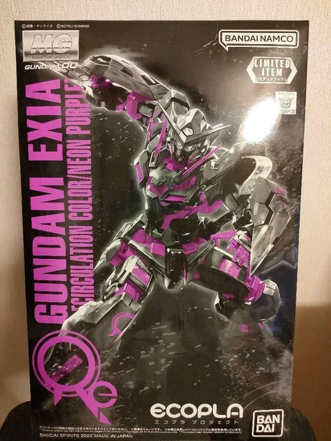 BANDAI MG 1/100 Ecopla Limited Gundam Exia Recirculation Color Neon ...