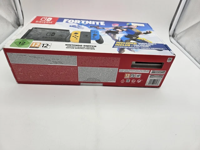 CONSOLE NINTENDO SWITCH console Fortnite édition limitée Cib dans son ...