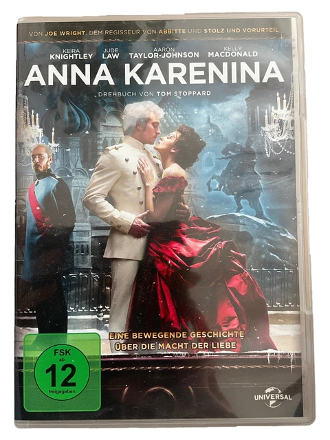 ANNA KARENINA DVD Dramma Romantico Keira Knightley Jude Law EUR 6,95 - PicClick IT