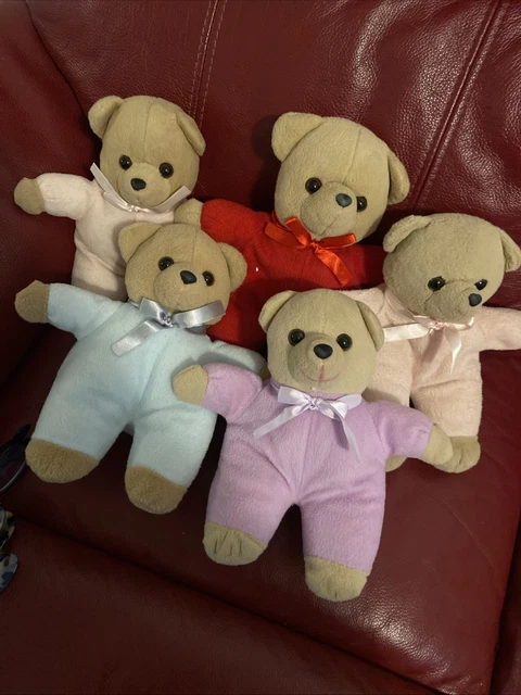 BUNDLE FREEMASONS LOCAL Charity Pms TLC Plush Teddy Bears Stuffed ...