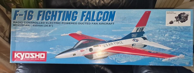 KYOSHO F-16 FIGHTING Falcon Radiocomandato Ventilatore Canalizzato ...