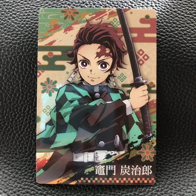 TANJIRO KAMADO DEMON Slayer TCG Card Japanese Anime Game Bandai Japan F ...