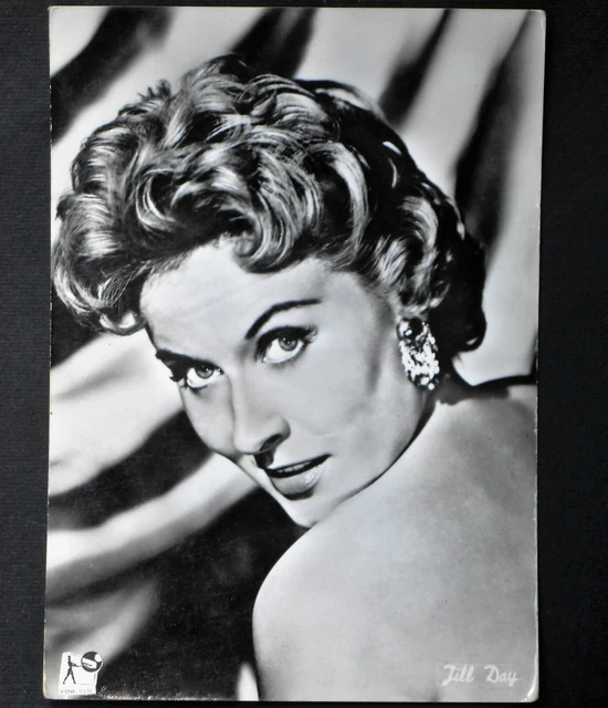 JILL DAY VERA fotografia photo cartolina rare postcard anni 50 english ...