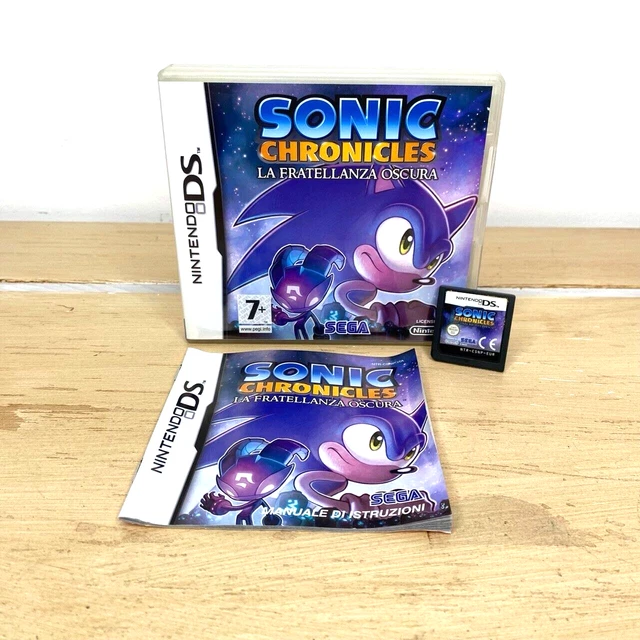 SONIC CHRONICLES: LA FRATELLANZA OSCURA gioco COMPLETO ITA per Nintendo DS EUR 34,90 - PicClick IT