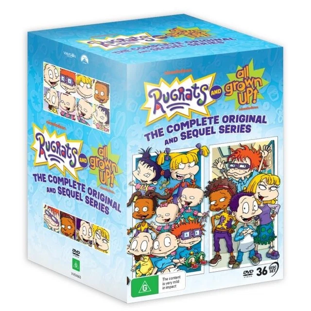 RUGRATS - ORIGINAL Series / Rugrats - All Grown Up Complete Series DVD ...