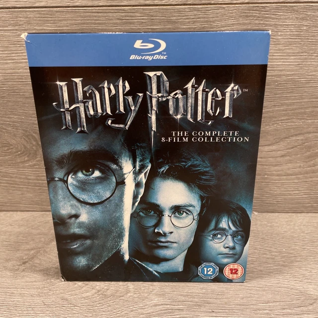 HARRY POTTER BLU Ray Set Complete Collection 8 Film Movie Boxset 11 Discs £12.00 - PicClick UK