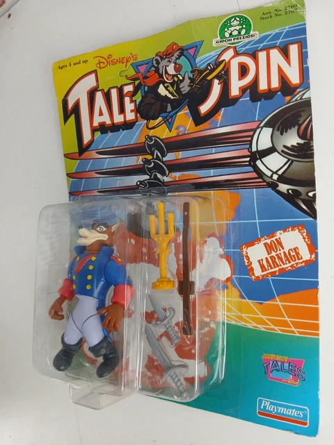 TALE SPIN DON Carnage Karnage Playmates Giochi Preziosi Action Figure ...
