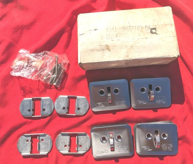 NOS VINTAGE FORD Hide A Hook Tie Downs F150 F250 F350 F100 Truck Stake ...